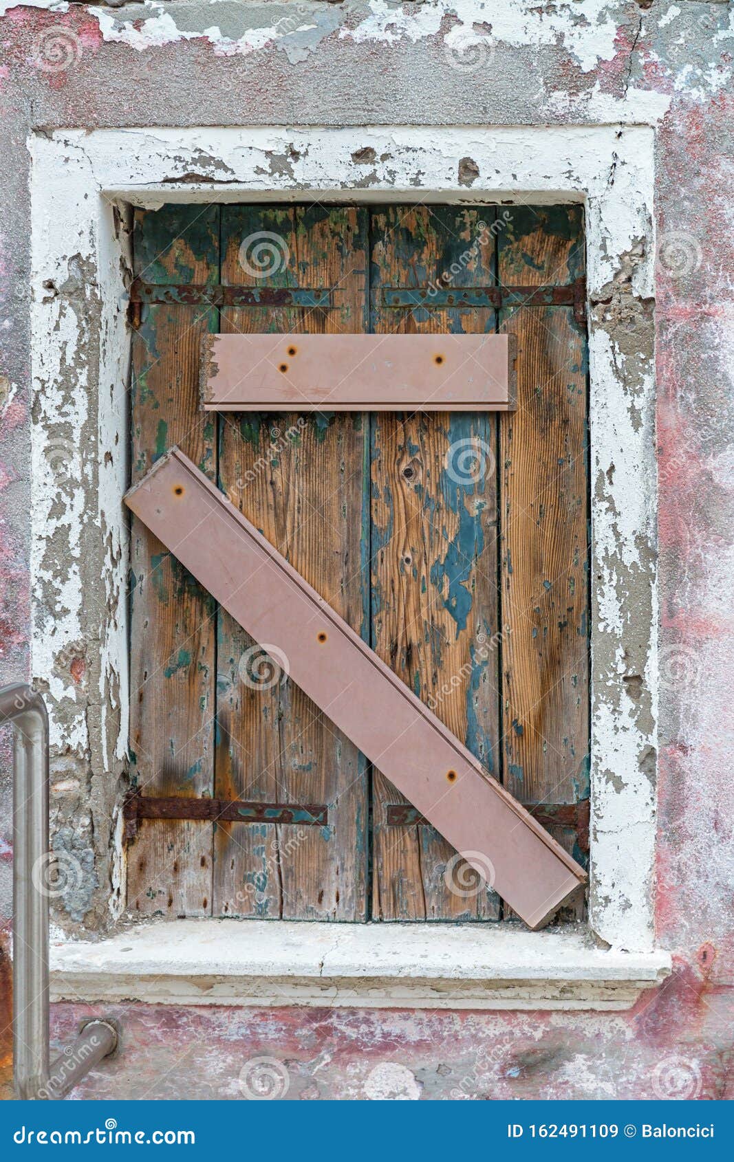 Window Boarded Up stock image. Image of planks, european - 162491109