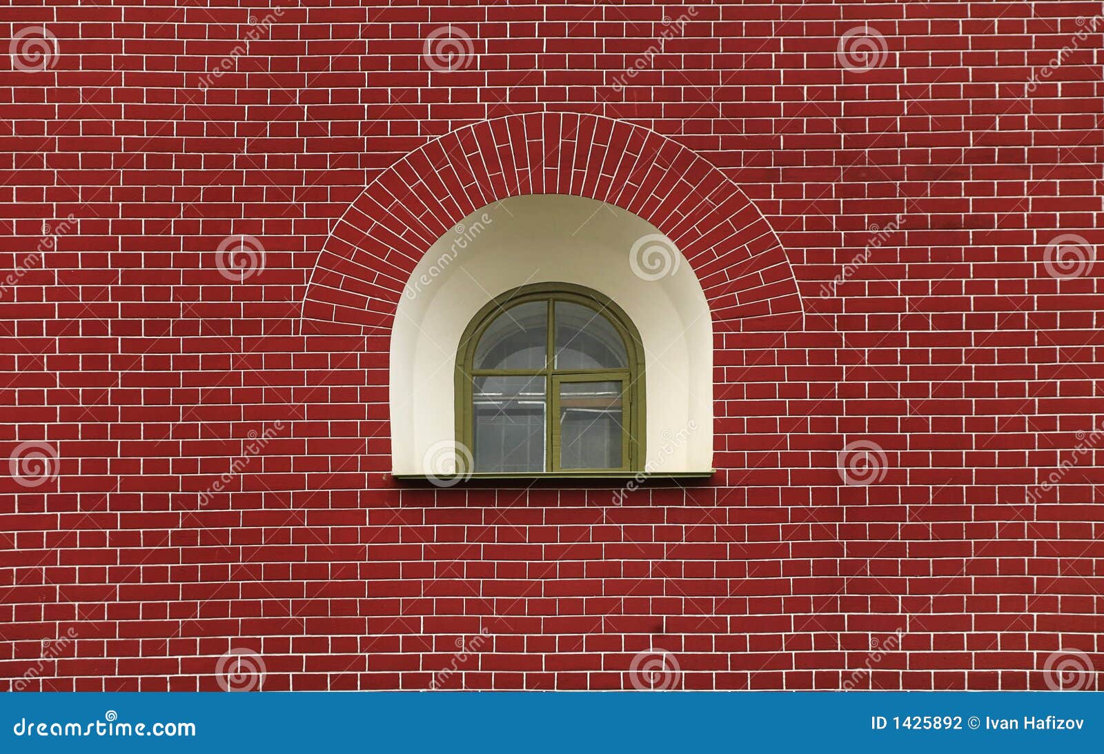 Window on a brick wall stock photo. Image of cement, aged - 1425892