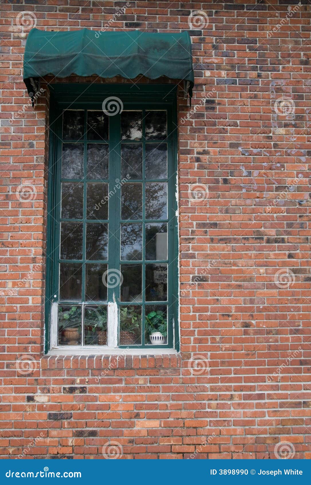 Window on Brick Wall stock photo. Image of windowed, window - 3898990