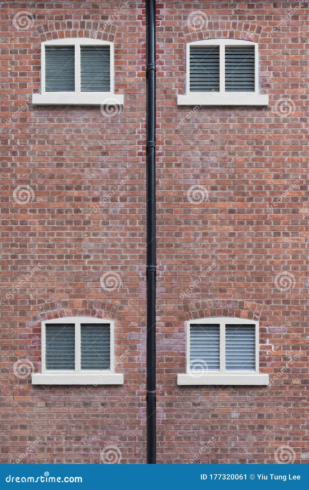 Window and brick wall stock image. Image of traditional - 177320061