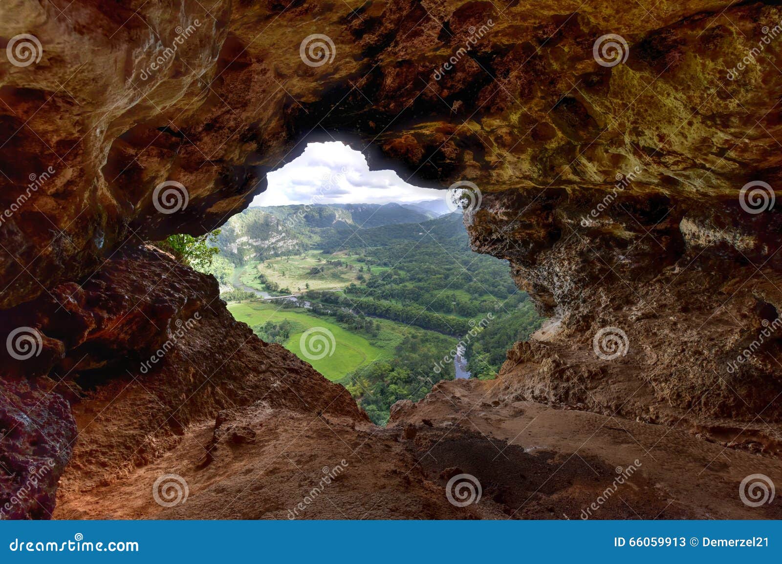 Window Cave - Puerto Rico stock image. Image of stalagmite - 66059913