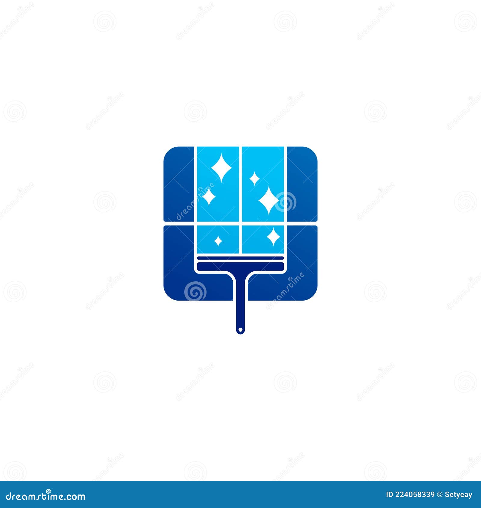 Window Clean Logo Vector Template, Creative Clean Logo Design Concepts ...