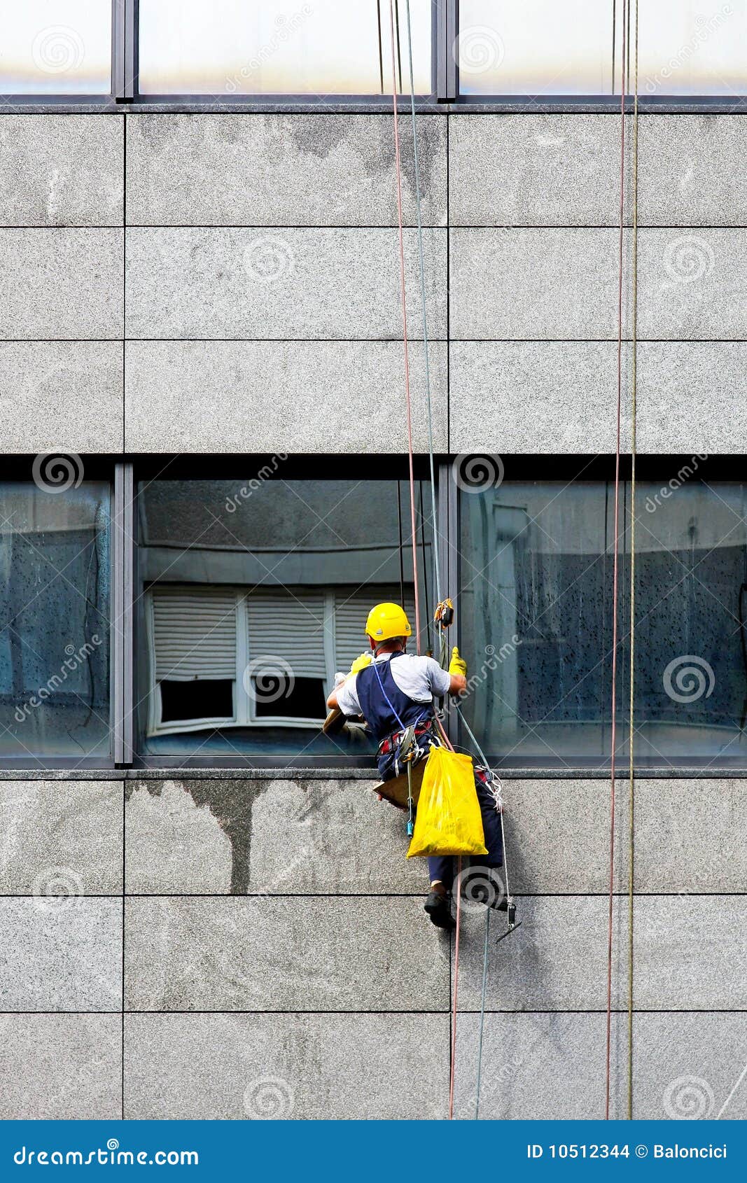 Window cleaner stock photo. Image of outside, washer - 10512344
