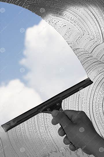 Window cleaner stock image. Image of chore, window, washer - 19625501