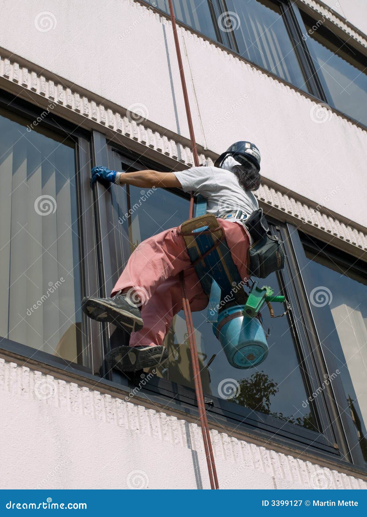 Man Window Cleaner Silhouette Worker Silhouette Stock Photography ...