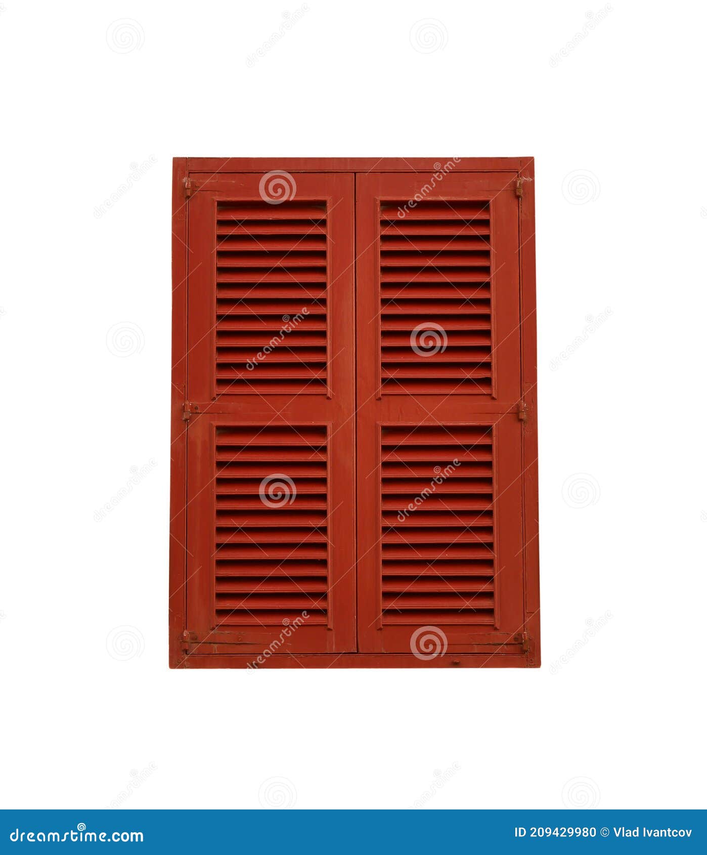 Window closed shutters stock photo. Image of outdoor - 209429980
