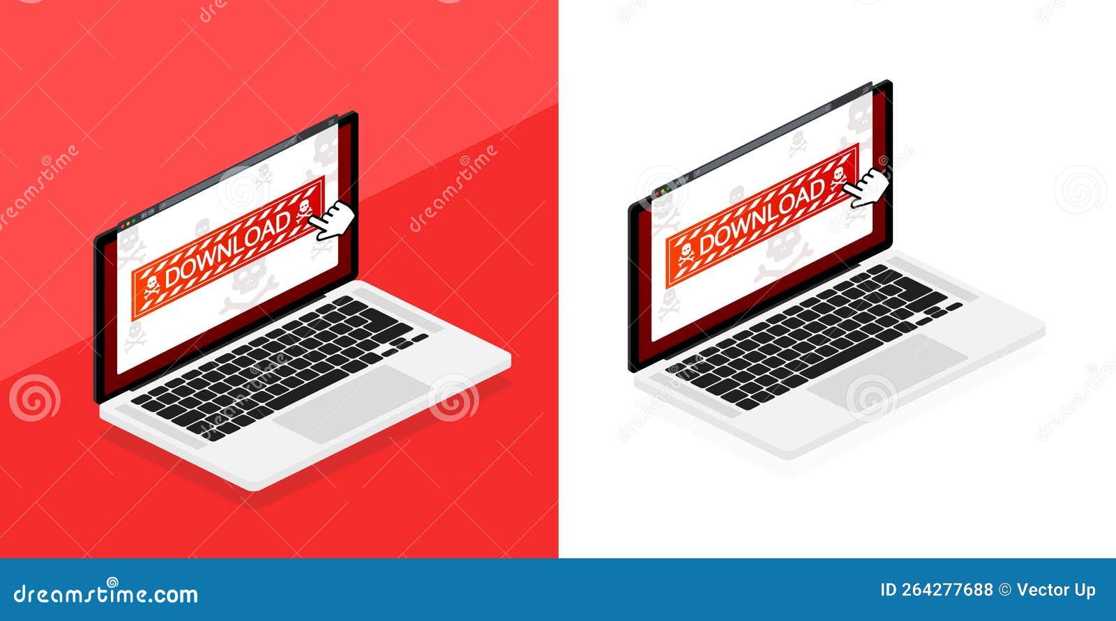 Window Computer Virus. Beware of Downloading Viruses. Emergency ...