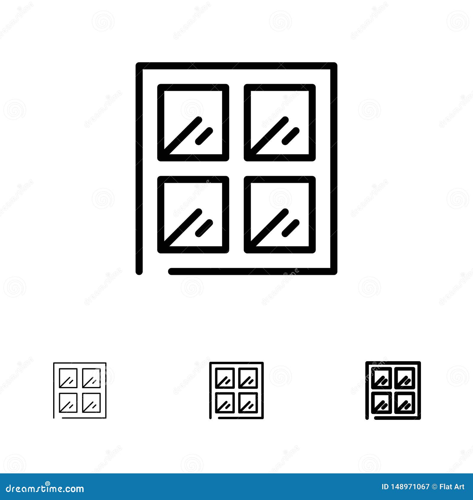 Window Construction Device Infographics Vector Illustration ...