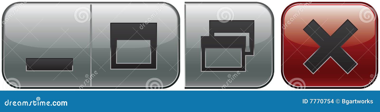 Minimize - Restore - Close App Icon Vector Illustration | CartoonDealer ... Minimize - Restore - Close App Icon Vector Illustration | CartoonDealer ...