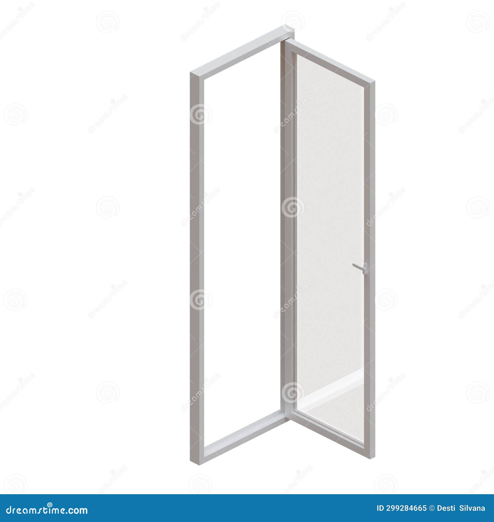 Window 3d Render Design Element Stock Illustration - Illustration of ...