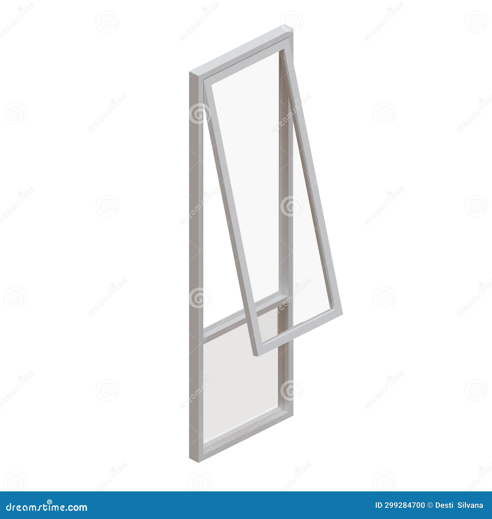 Window 3d Render Design Element Stock Illustration - Illustration of ...