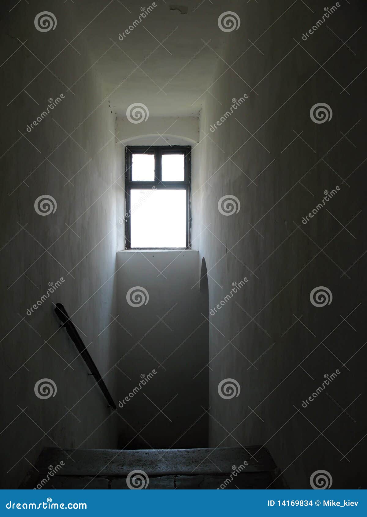 Window in the dark stock photo. Image of staircase, hope - 14169834