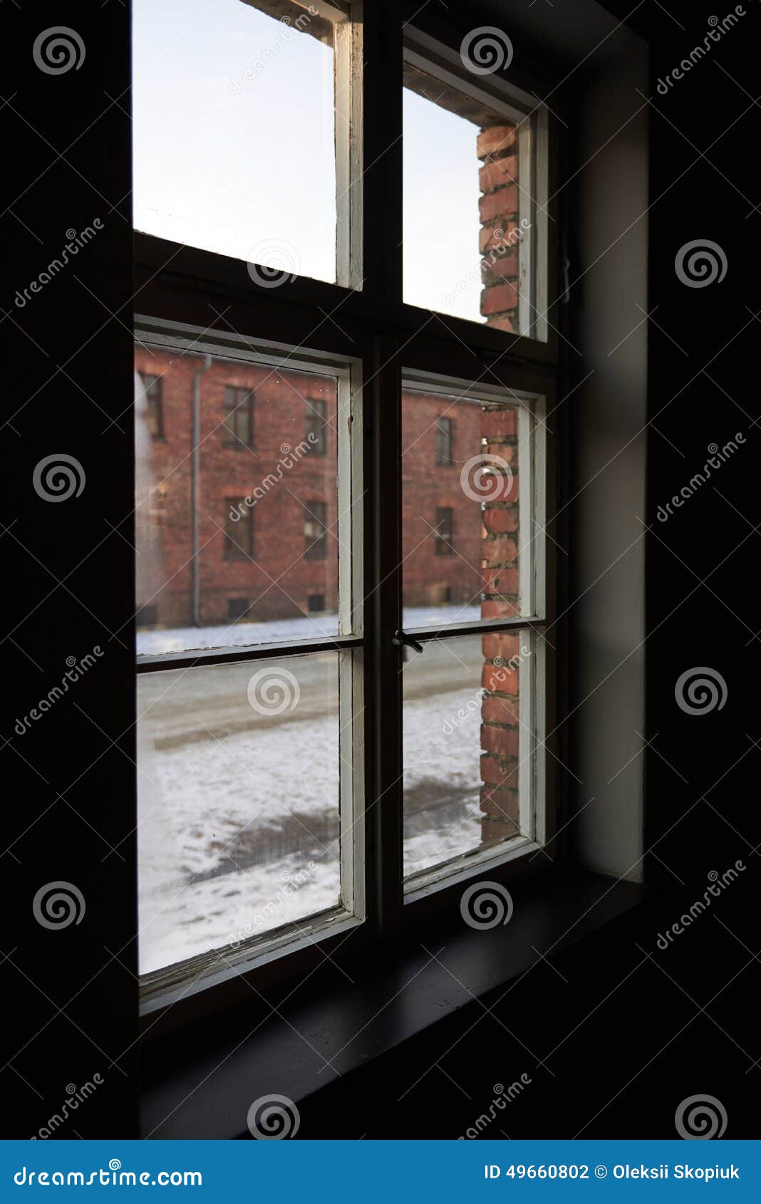 The Window editorial photography. Image of winter, outside - 49660802