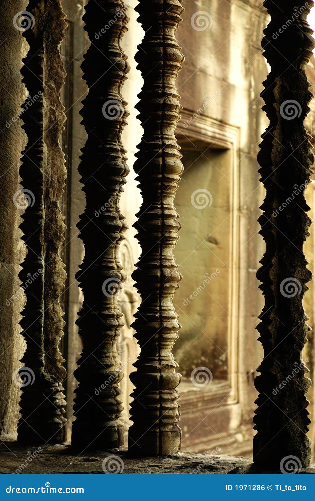 Window decor in temple stock photo. Image of heritage - 1971286