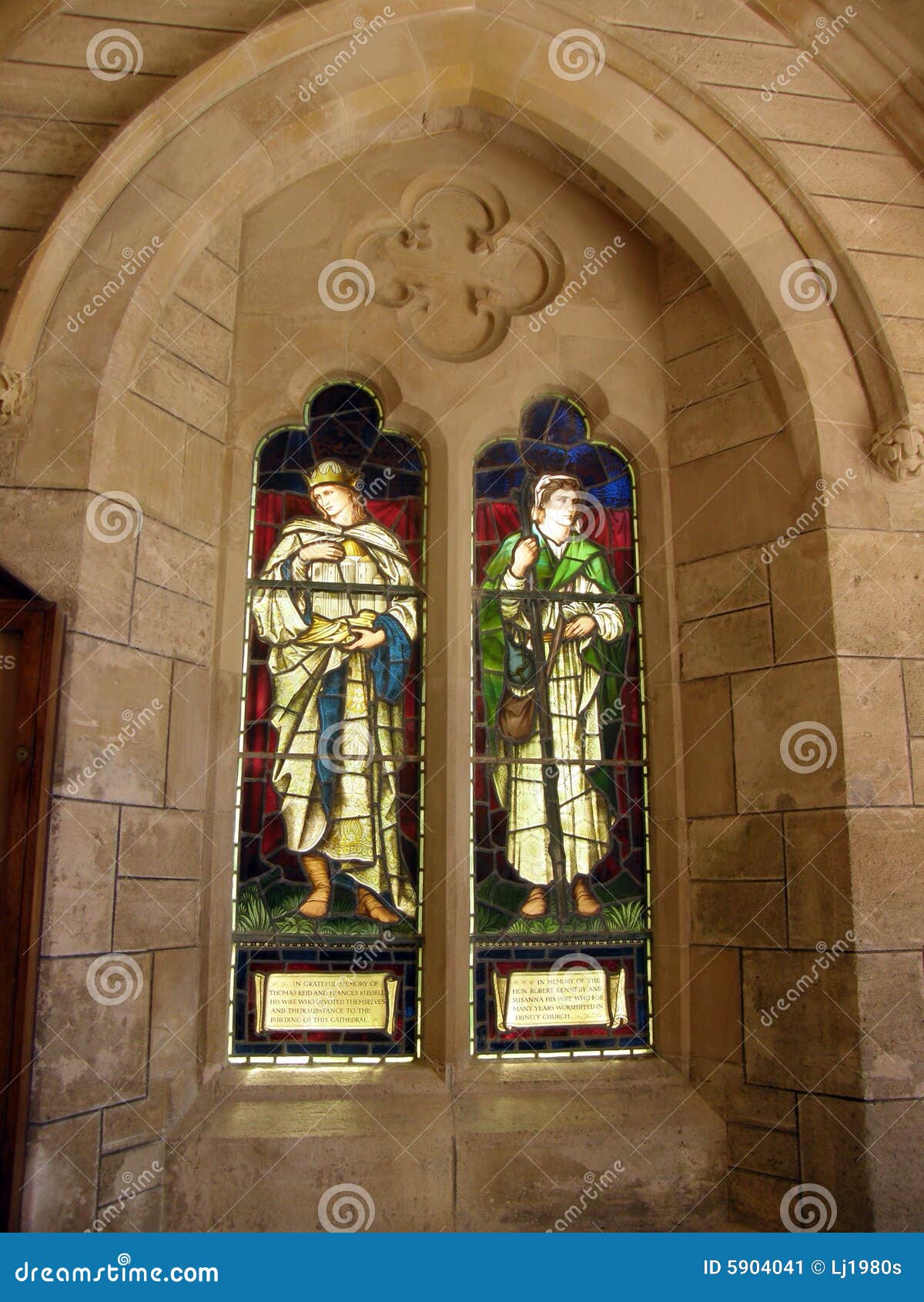 Window Detail, Holy Trinity Cathedral Stock Image - Image of bermuda ...