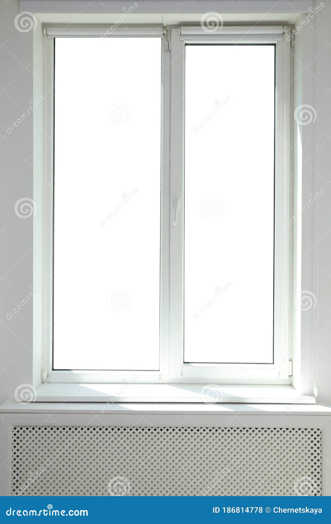 Window with Empty Sill in Room Stock Photo - Image of frame, empty ...
