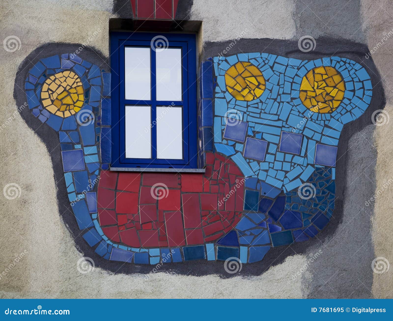 Window and Facade, Artistically Arranged Stock Image - Image of style ...