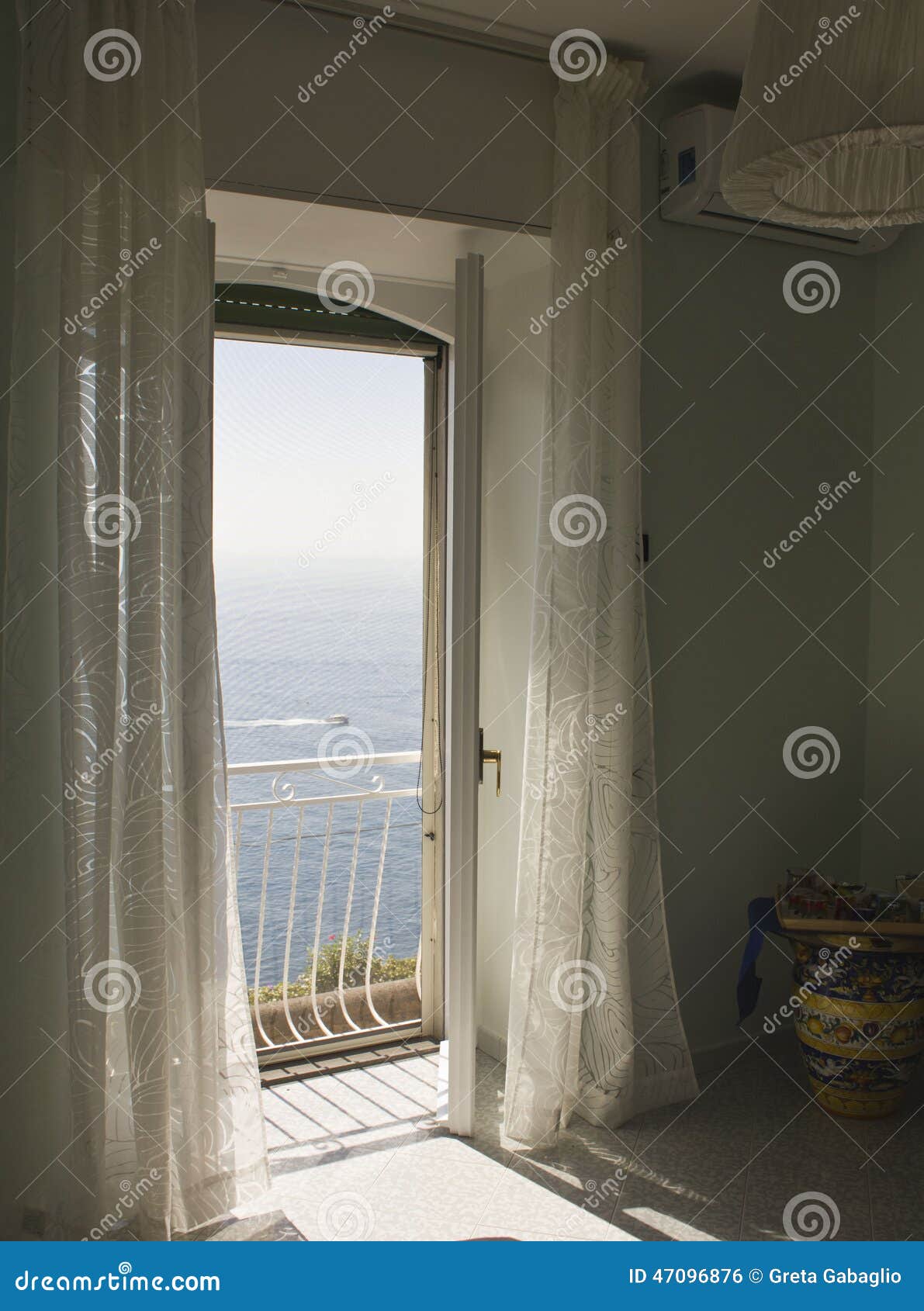 Window facing the sea stock photo. Image of facing, estate - 47096876