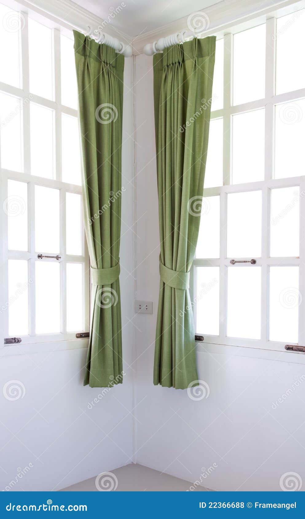 Window frame and curtain stock photo. Image of window - 22366688