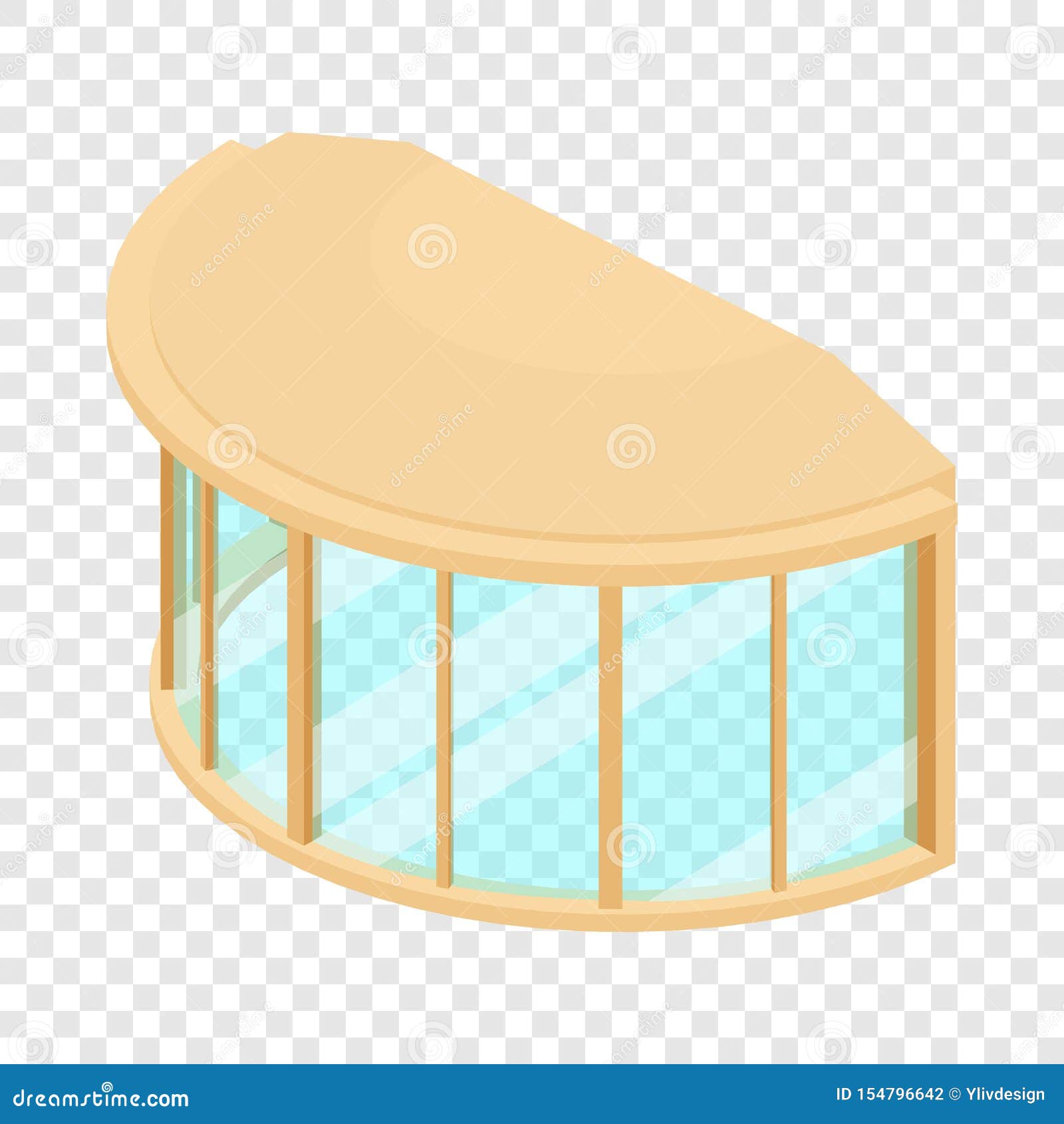 Window Frame Icon, Isometric 3d Style Stock Vector - Illustration of ...