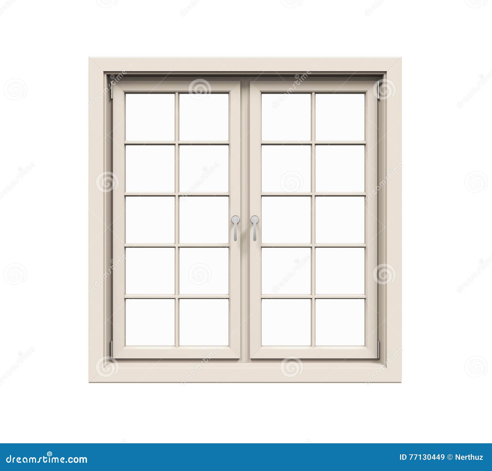 Window Frame Isolated stock illustration. Illustration of glass - 77130449