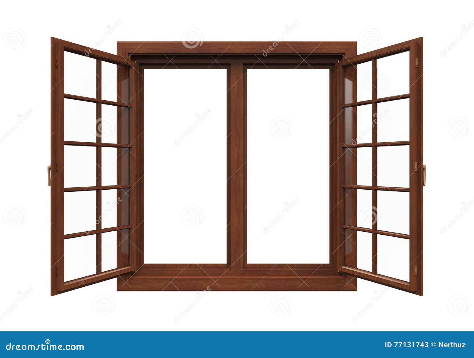 Window Frame Isolated stock illustration. Illustration of design - 77131743