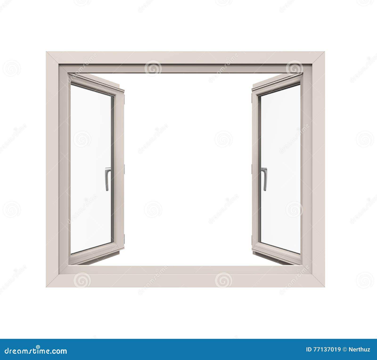 Window Frame Isolated stock illustration. Illustration of white - 77137019