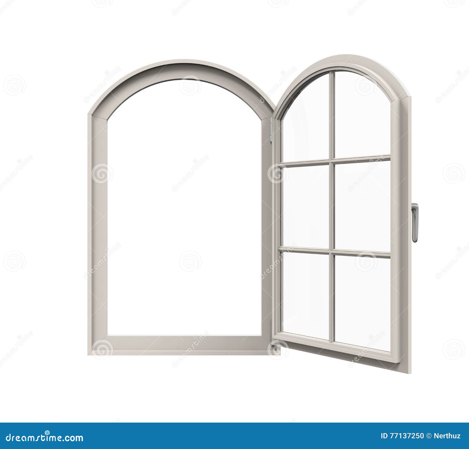 Window Frame Isolated stock illustration. Illustration of blank - 77137250