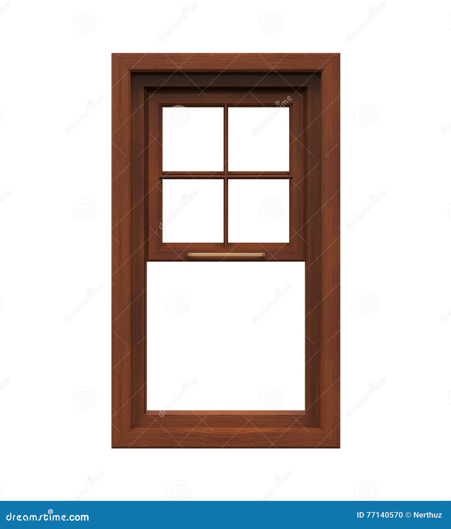 Window Frame Isolated stock illustration. Illustration of architectural ...
