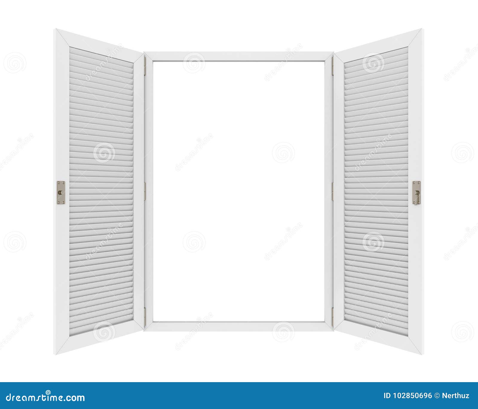 Window Frame Isolated stock illustration. Illustration of open - 102850696