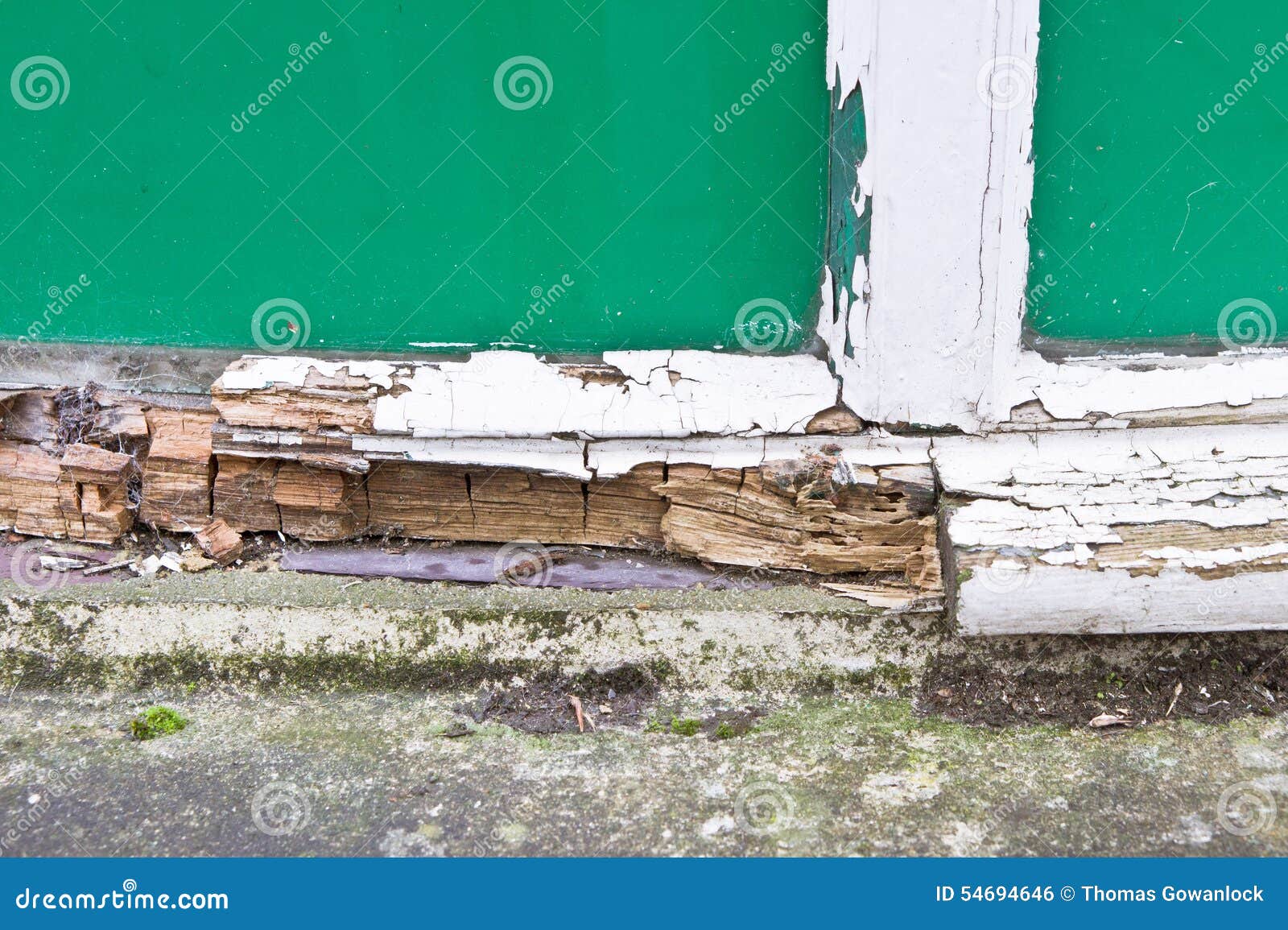 Window frame rot stock photo. Image of interior, winter - 54694646