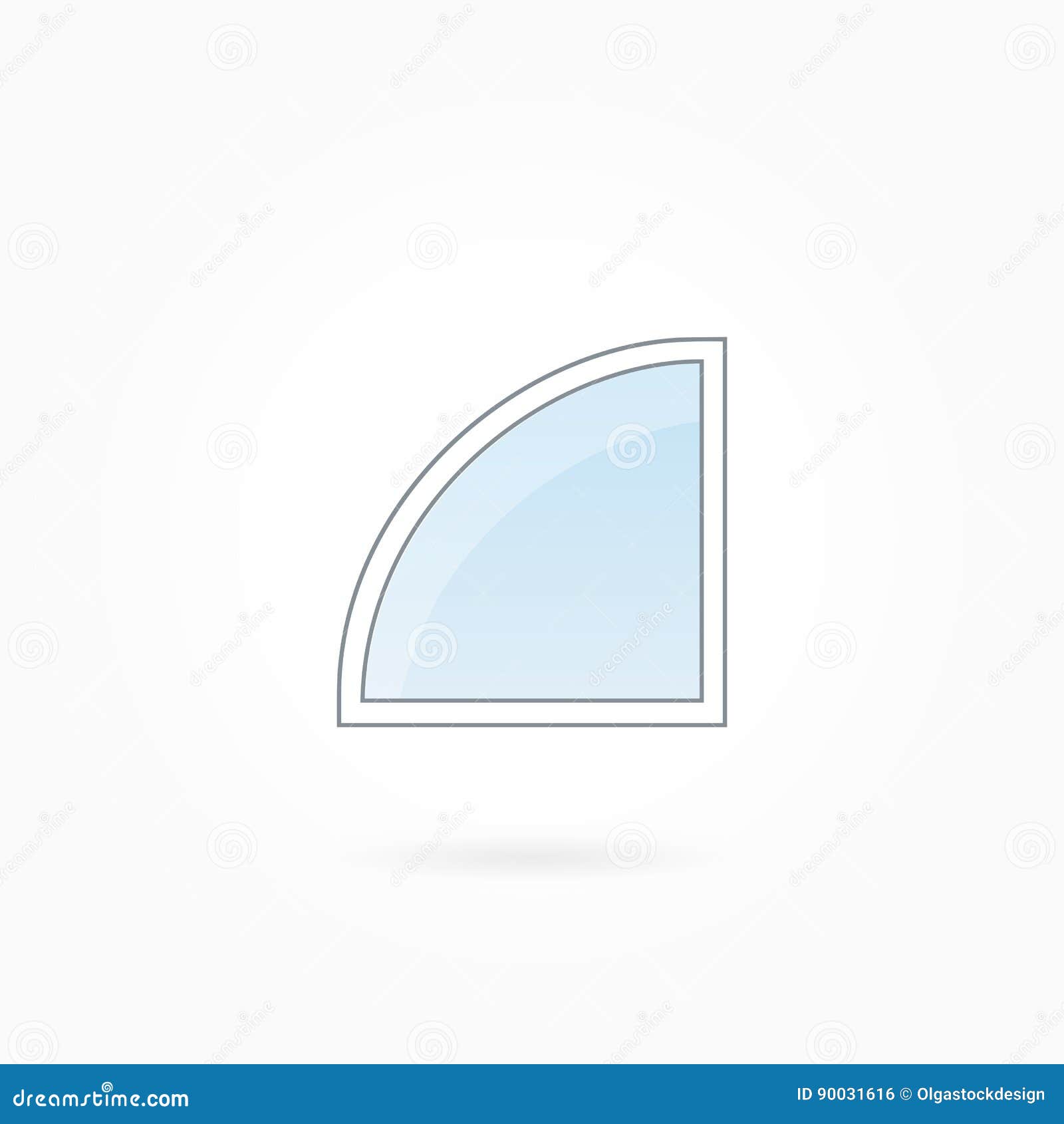 Window Frame Vector Illustration, Eps 10 Stock Vector - Illustration of ...