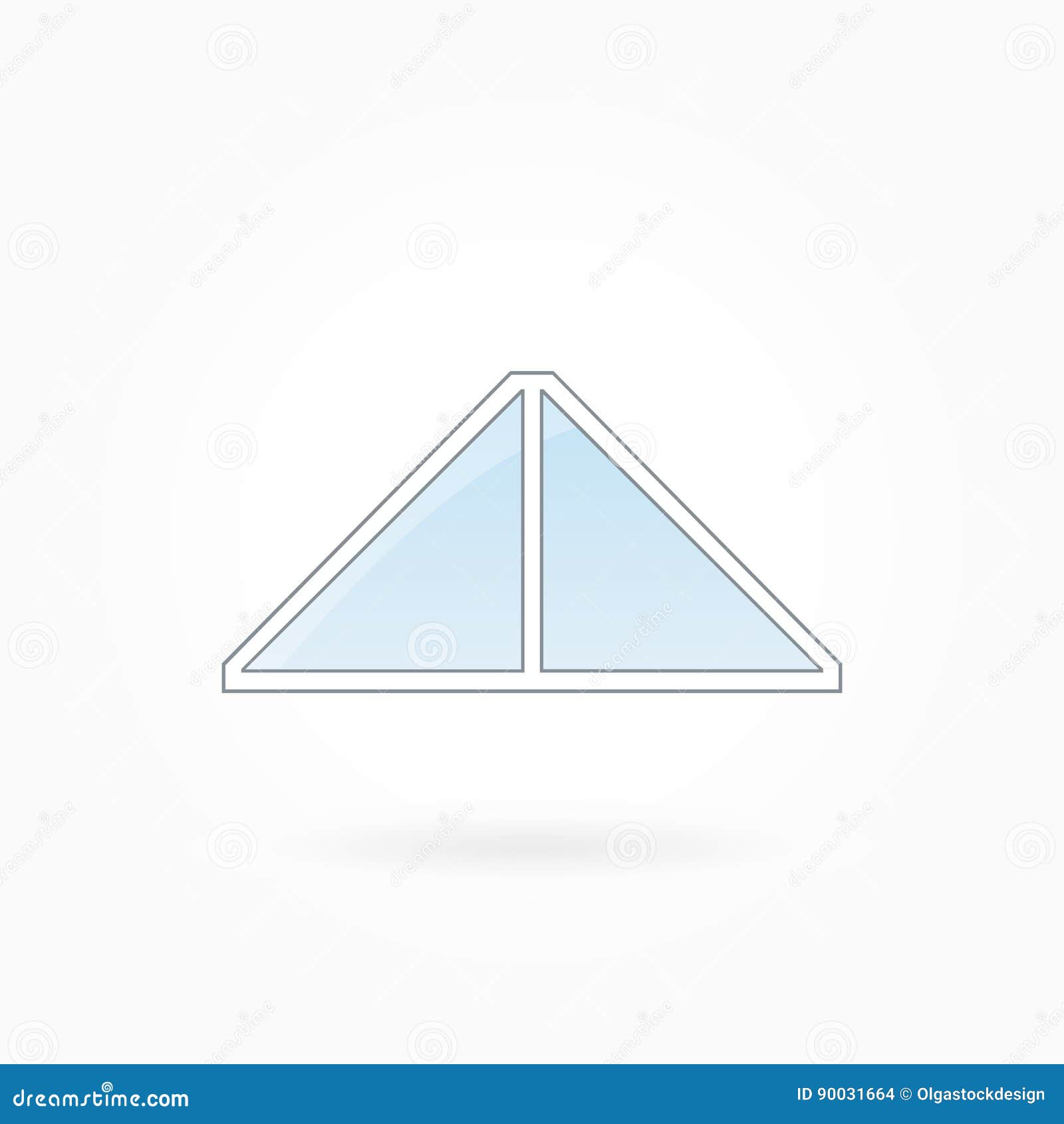 Window Frame Vector Illustration, Eps 10 Stock Vector - Illustration of ...