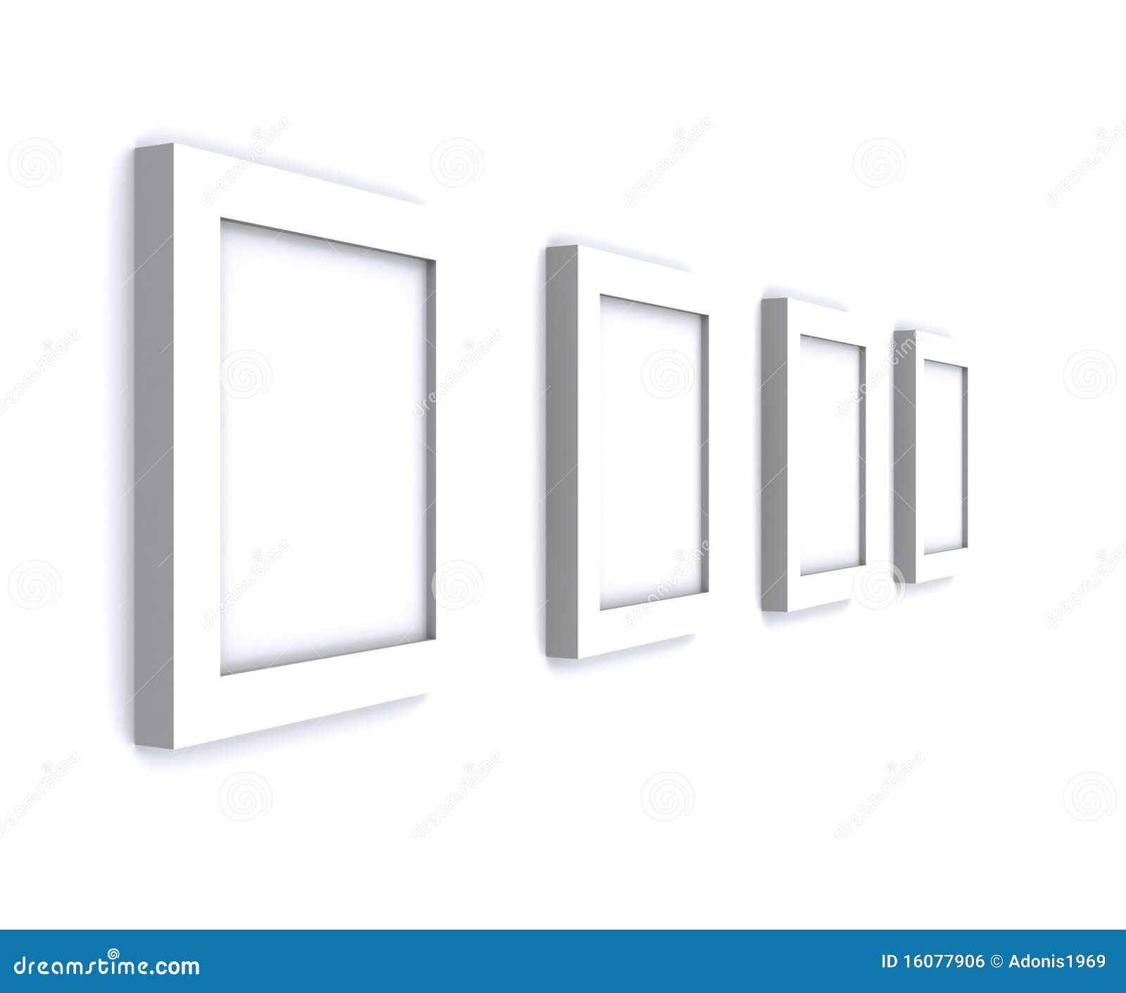Window Frames. Vintage Framing Windows, Blank Decorative Glass Frame ...