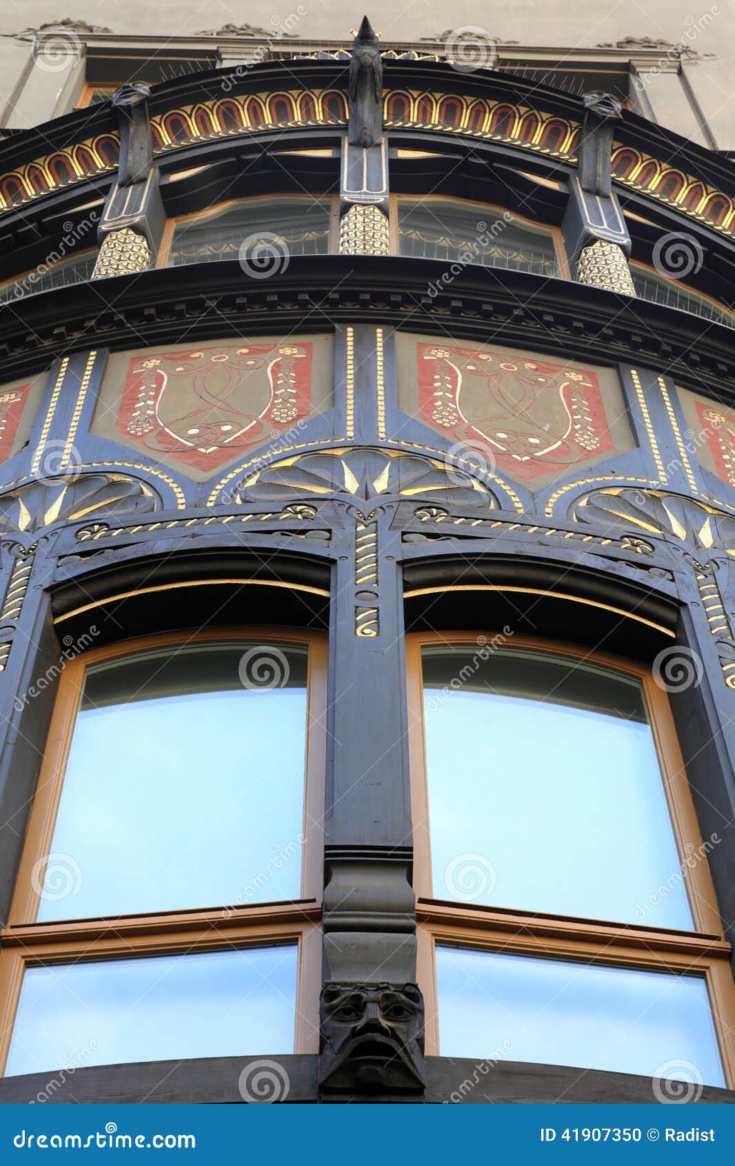 Window frames of a palace stock photo. Image of facade - 41907350