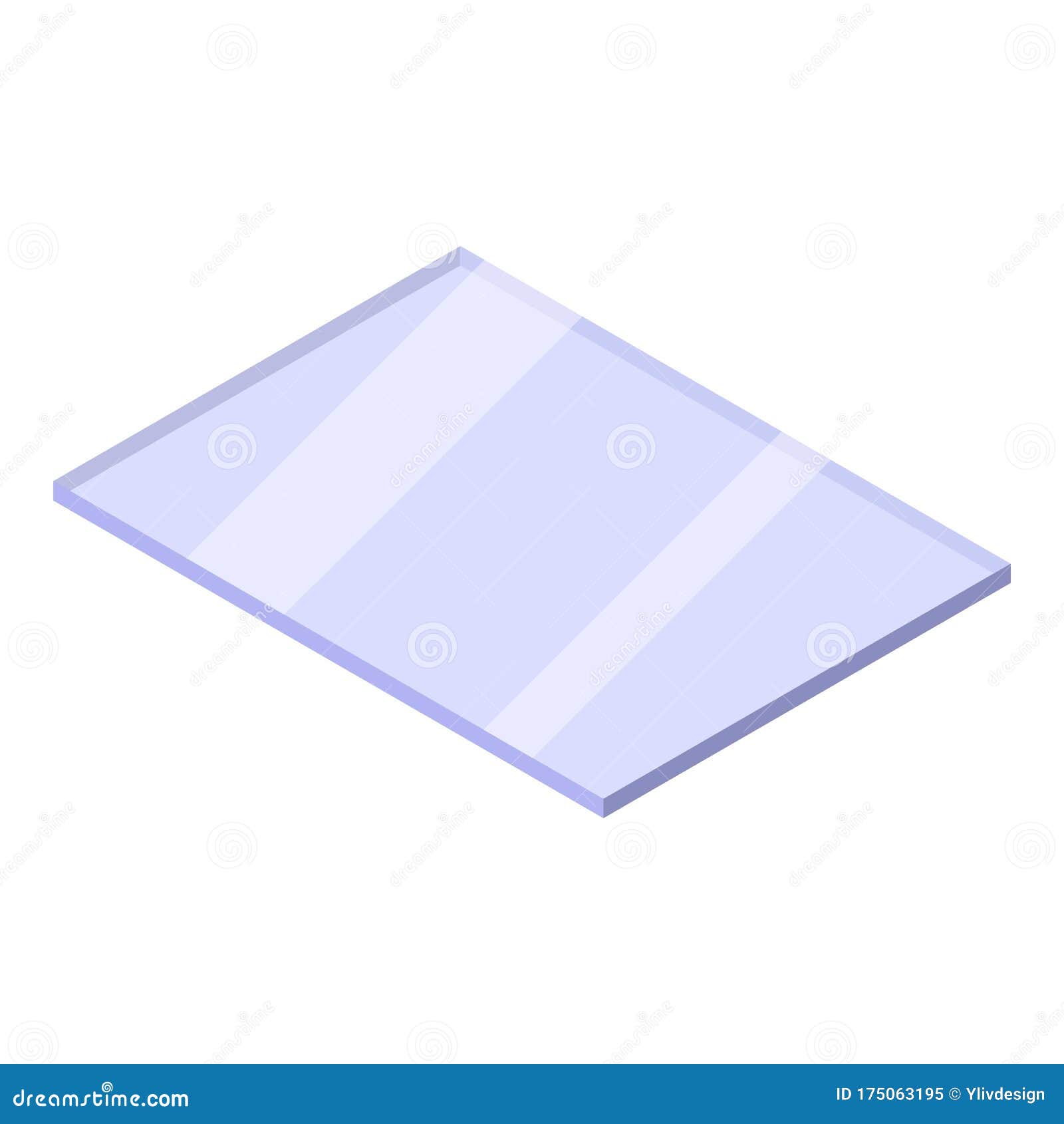 Window Glass Icon, Isometric Style Stock Vector - Illustration of ...