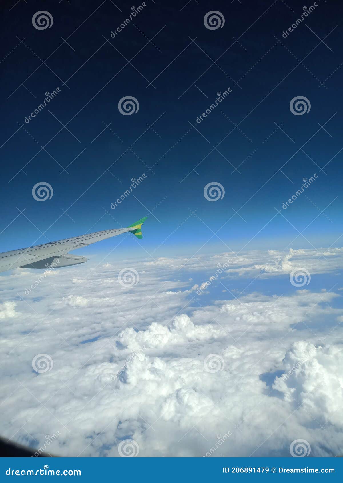 Window Glass Lighting Airplane Clouds White Stock Image - Image of ...