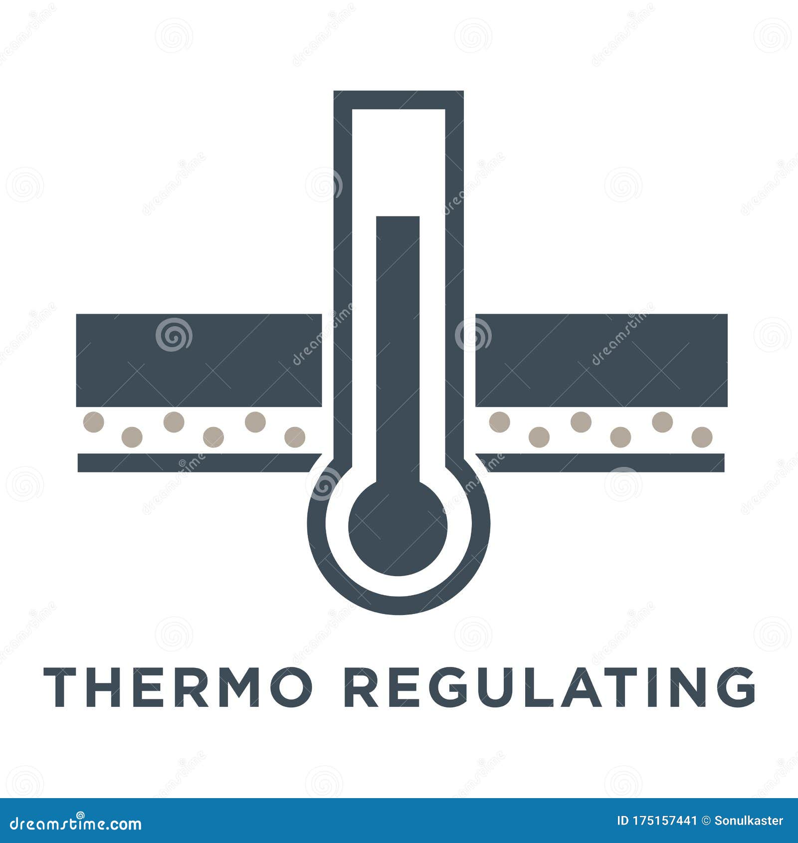 Window or Glass Properties Isolated Icon, Thermoregulation Feature ...