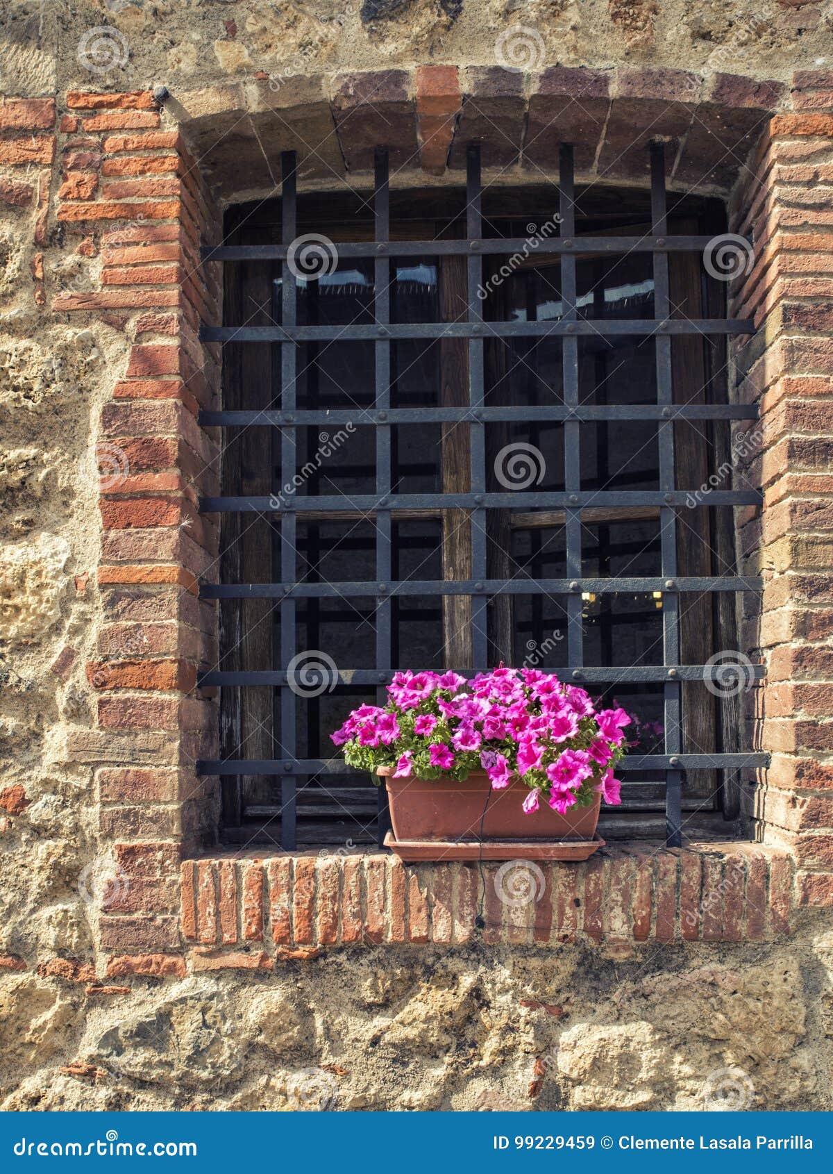 Window - The Grate Slatted Porthole At A Military Stock Photo ...