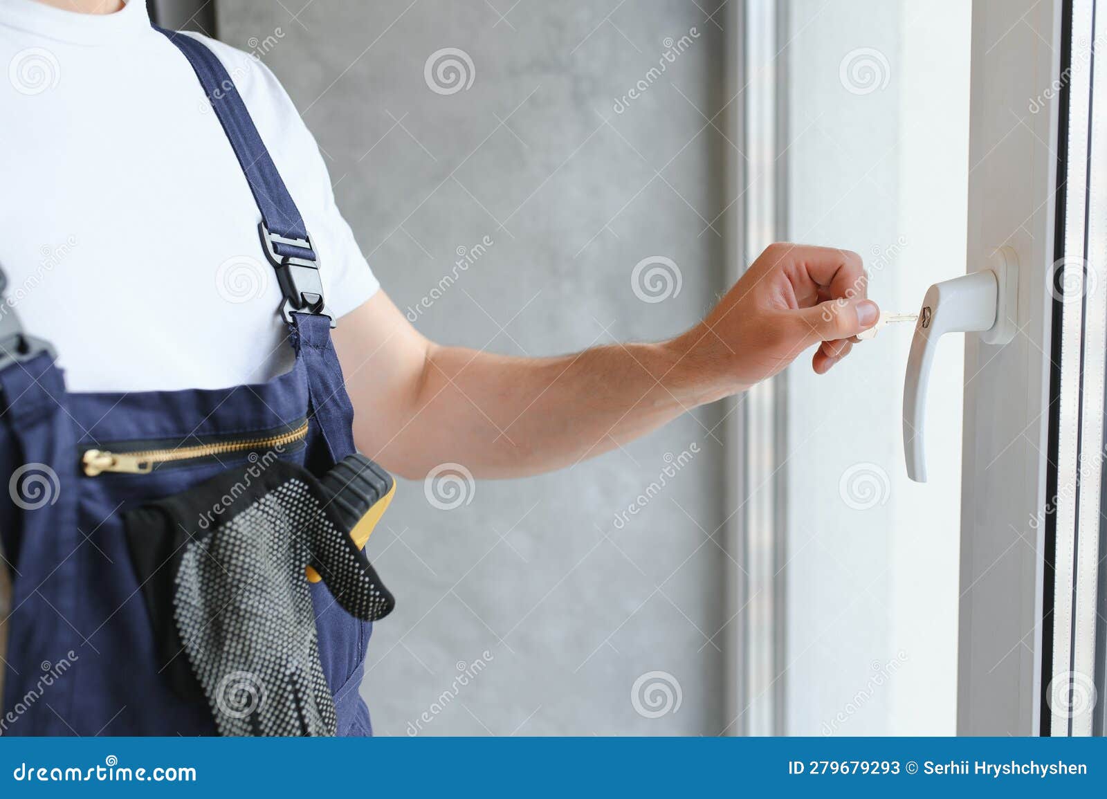 Window Handle Lock. Key Locking Window with Key for Kids Safety. Window ...