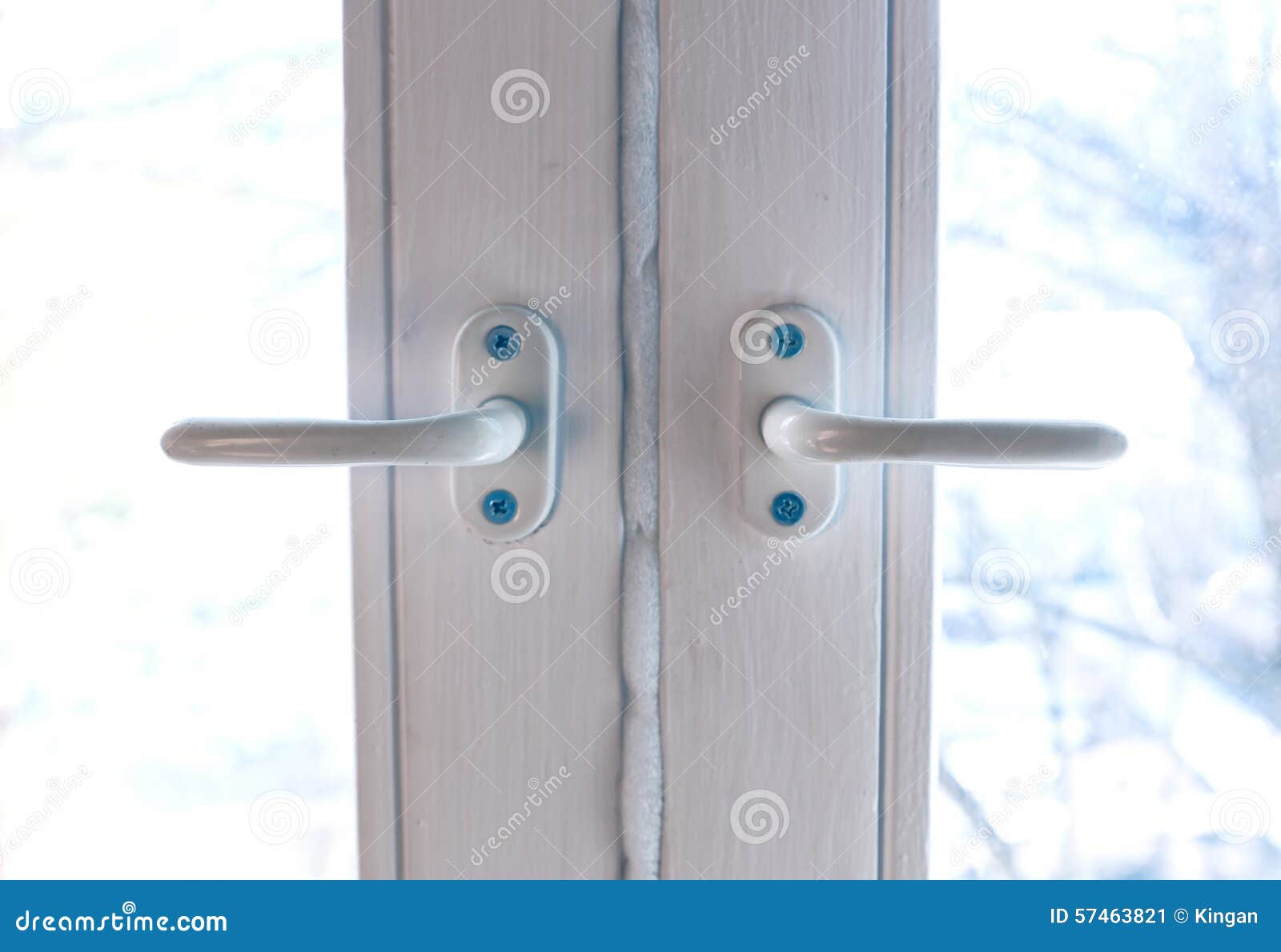 Window handles stock image. Image of glazed, lifter, indoors - 57463821