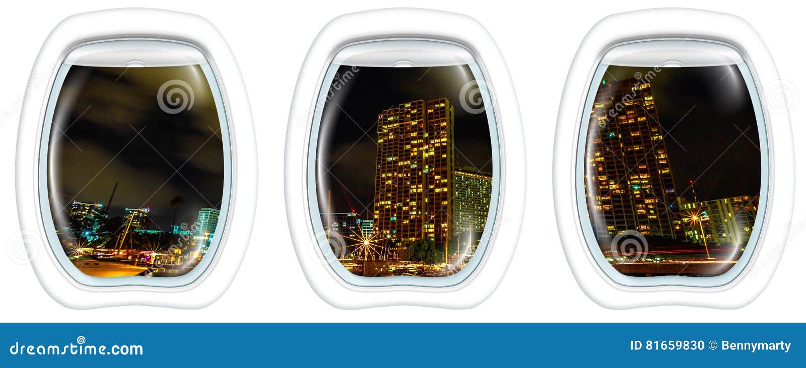 Window on Honolulu night stock photo. Image of oahu, port - 81659830