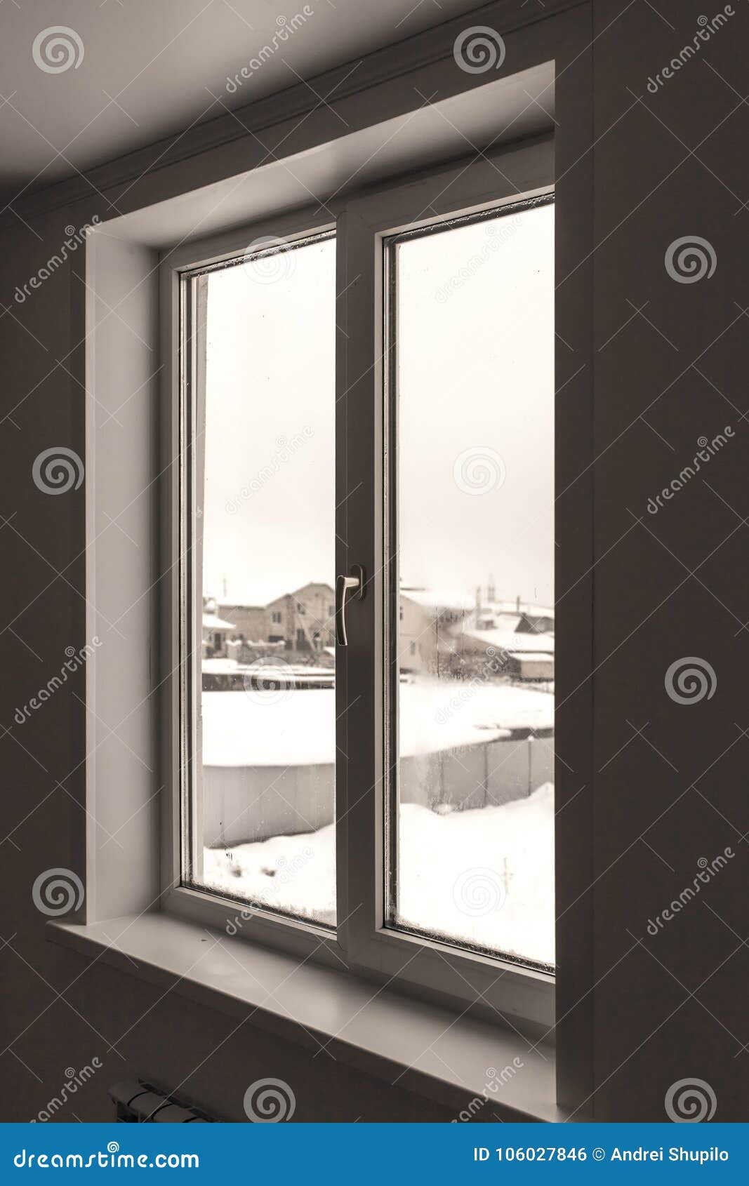 Window in the House from the Inside Stock Photo - Image of window ...