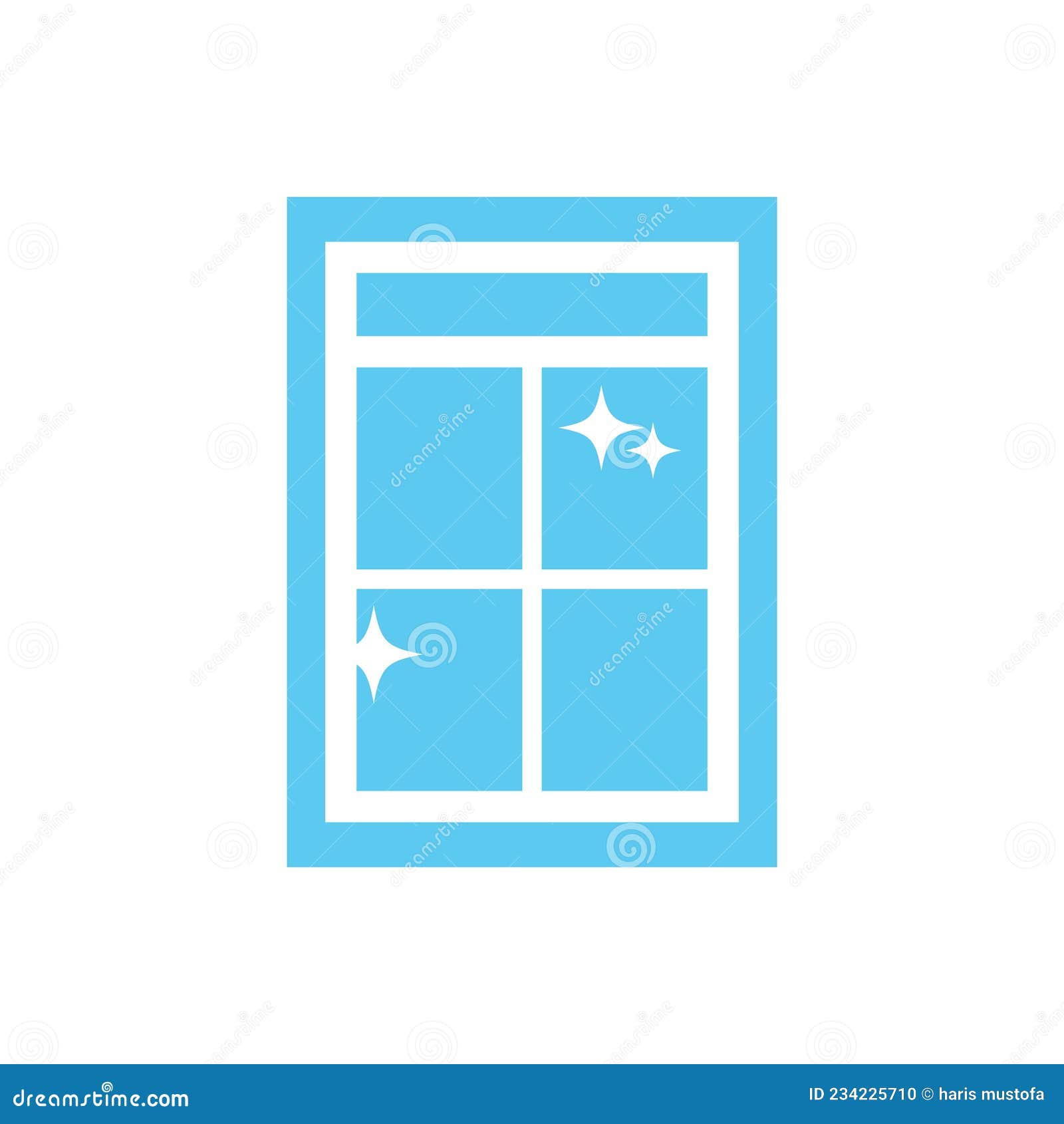 Window Icon Design Template Vector Isolated Illustration Stock ...