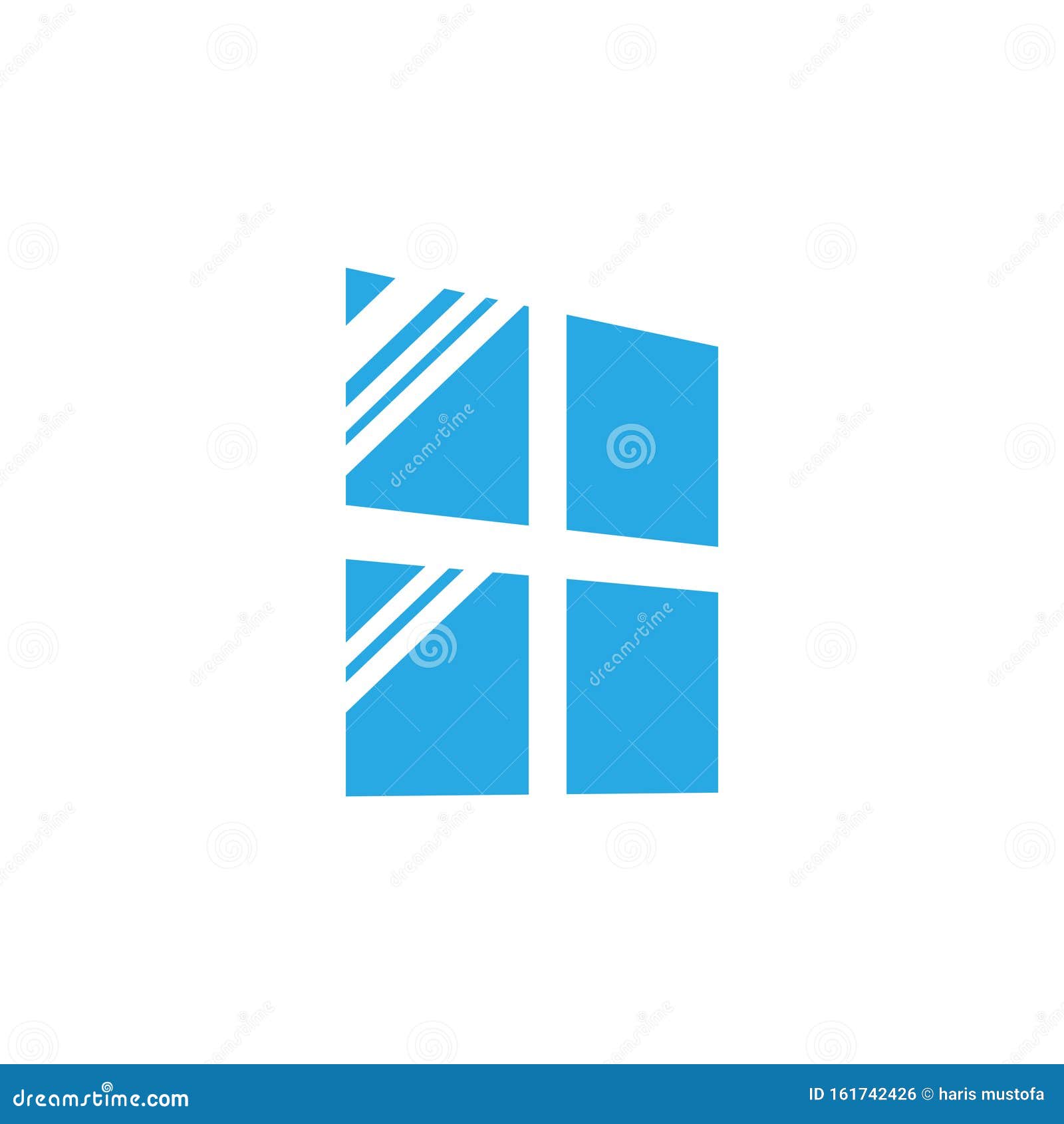 Window Icon Graphic Design Template Vector Isolated Stock Vector ...