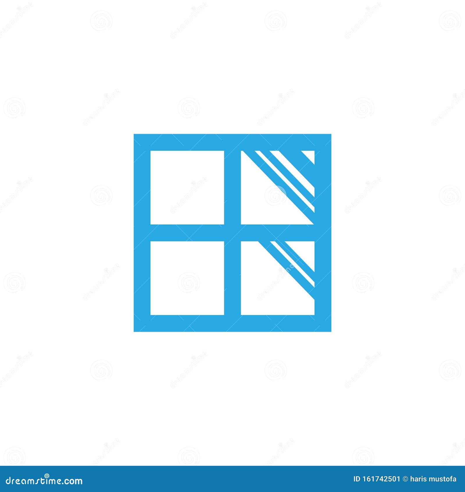 Window Icon Graphic Design Template Vector Isolated Stock Vector ...