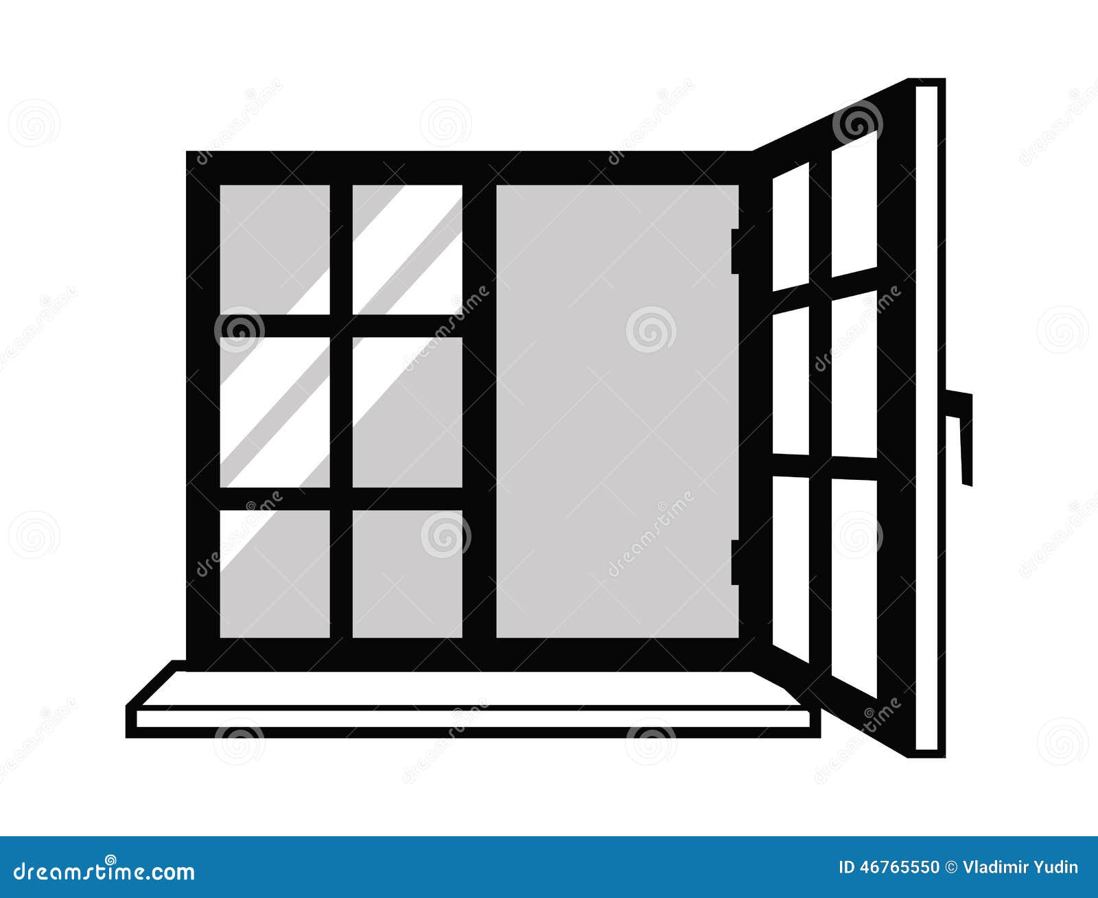 Window Icon Set Symbol In Outline Flat Style. Windows Outline ...