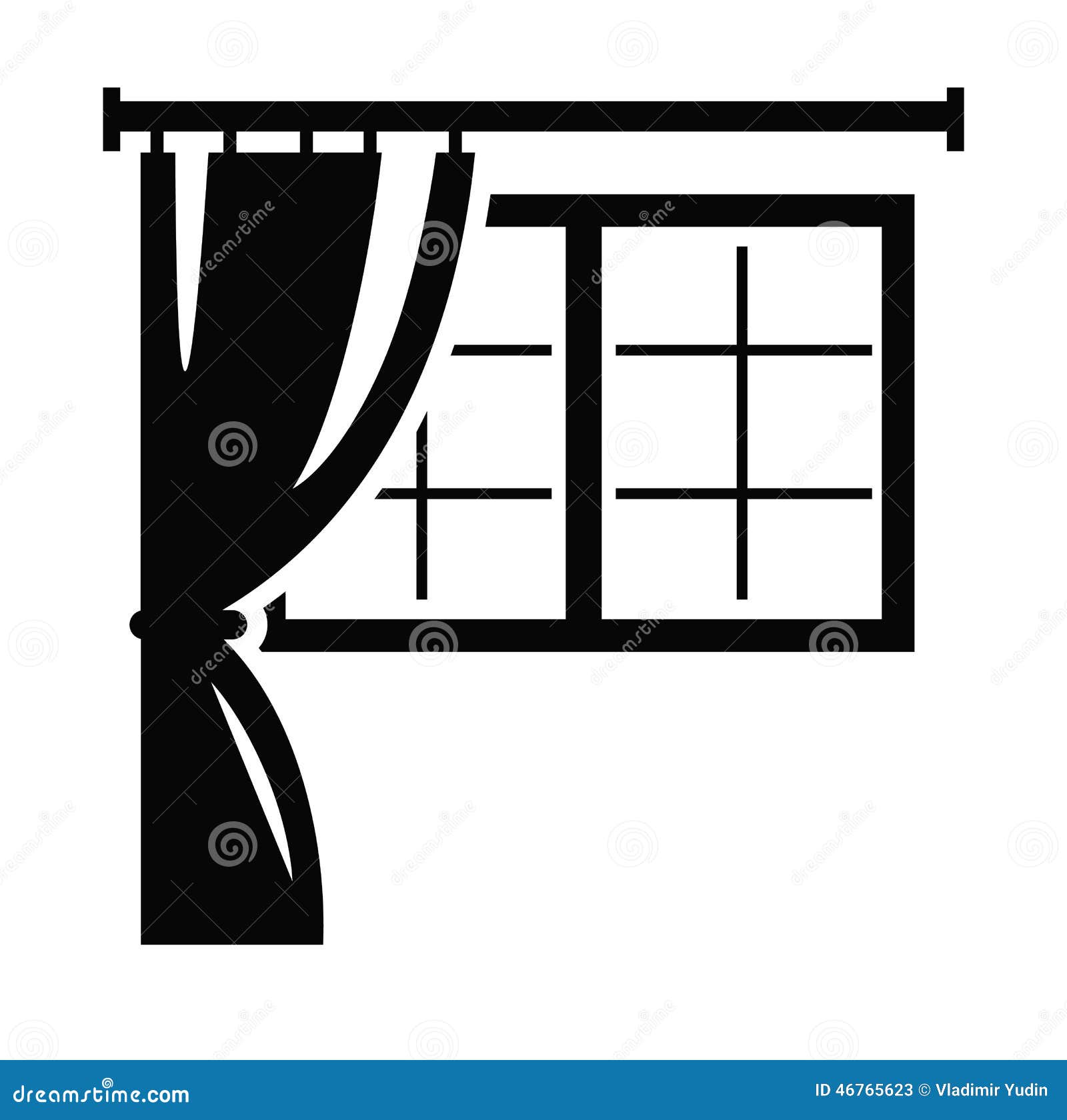 Window Icon Set Symbol In Outline Flat Style. Windows Outline ...