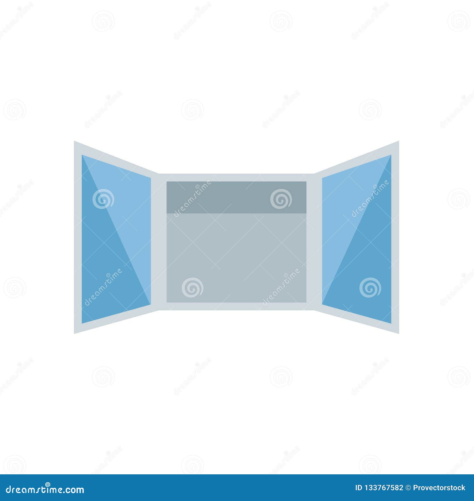 Window Icon Vector Sign and Symbol Isolated on White Background Stock ...