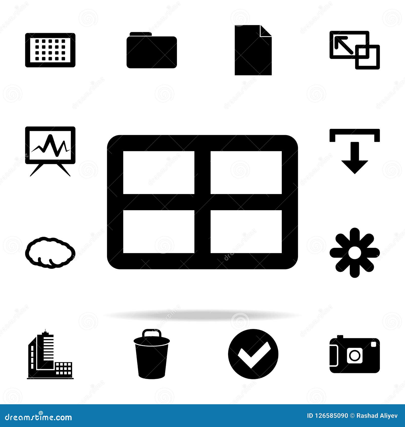 Window Icon. Web Icons Universal Set for Web and Mobile Stock ...
